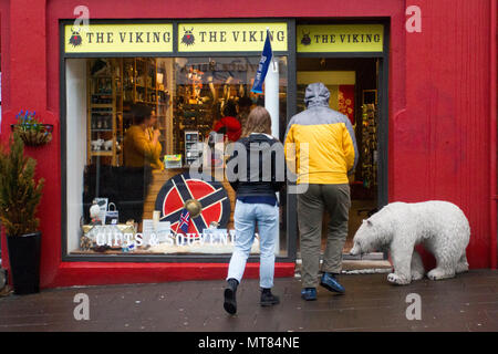 The Viking Gifts and Souvenirs shop, Reykjavik, Iceland Stock Photo - Alamy