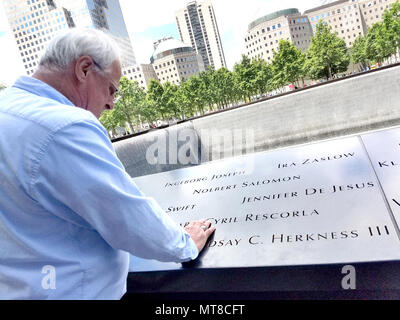 The memorial to retired Col. Rick Rescorla who fought in the Battle of ...