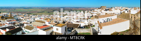 Panoramic view of Medina Sidonia, Spain Stock Photo - Alamy