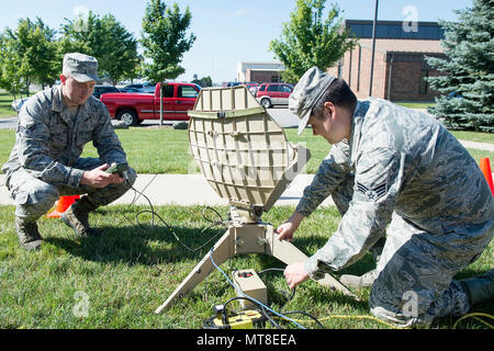 Senior Airman Craig Hulsey, 434th Air Refueling Wing command post ...