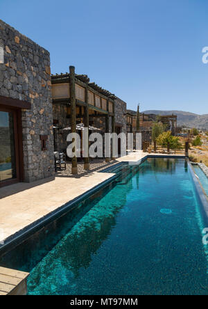 Alila jabal akhdar hotel villa with a pool, Al Hajar Mountains, Jebel ...