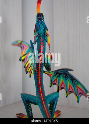 mythical mexican creature craft alebrije Stock Photo - Alamy