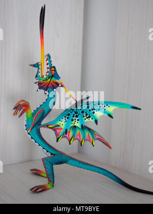 mythical mexican creature craft alebrije Stock Photo - Alamy