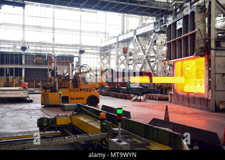 A 120mm Abrams tank cannon barrel is heated to nearly 2,000 degrees ...