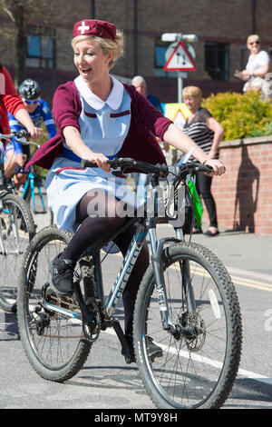 Call The Midwife bike ride in support of The Jessop Wing in Sheffield ...