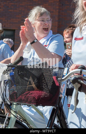 Call The Midwife bike ride in support of The Jessop Wing in Sheffield ...