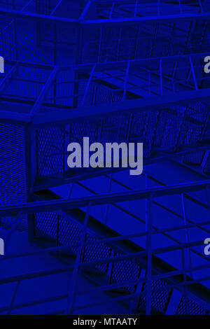 Abstract fire escape background texture Stock Photo - Alamy