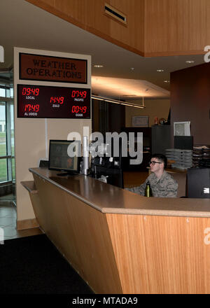 Airman Connor McDonald, 5th Operations Support Squadron weather ...