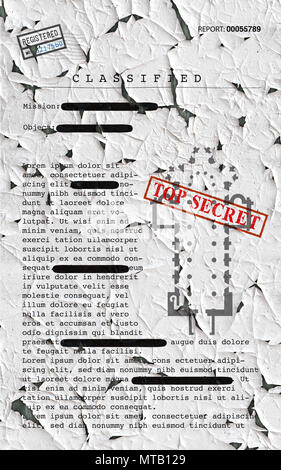 Top secret document, declassified, confidential information, secret ...