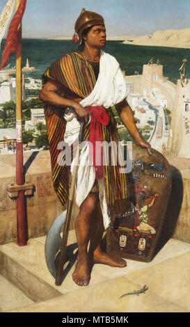 Poynter Edward - on Guard in the Time of the Pharaohs - British School ...
