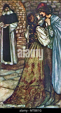 Romeo and Juliet - with Friar Laurence Stock Photo - Alamy