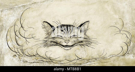Arthur Rackham Cheshire Cat Stock Photo - Alamy