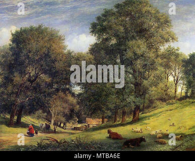 Redgrave Richard - an Old English Homestead - British School - 19th ...