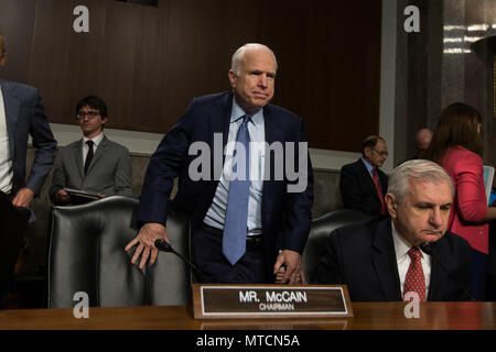 Senate Armed Services Committee Chair Roger Wicker (R-Miss.) presides ...