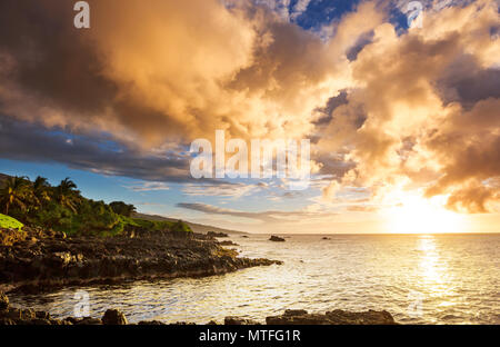 Beautiful tropical landscapes on Maui island, Hawaii Stock Photo - Alamy