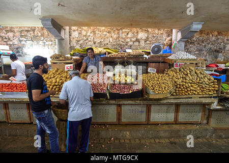 The Central Market (Bazaar) in Port Louis, Mauritius Stock Photo ...