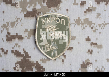 Unofficial uniform badge "UKROP Stock Photo - Alamy