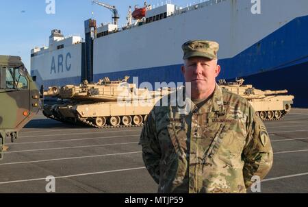 Bremerhaven, Germany – Army M1A2 Abrams Main Battle Tanks from 3rd ...
