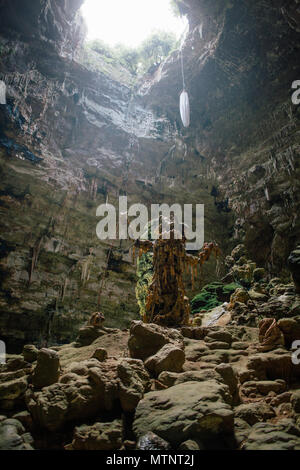 The Castellana Caves ,a remarkable karst cave system located in the ...