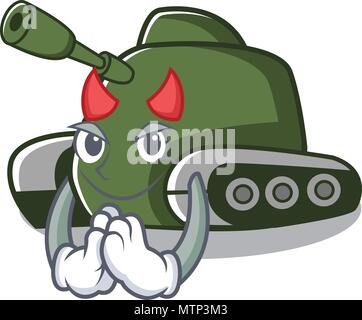 Angry tank mascot cartoon style Stock Vector Image & Art - Alamy