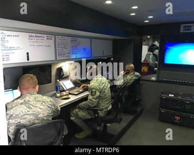 The Mobile Emergency Operations Center (MEOC) is positioned at the ...