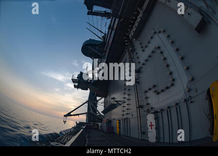 MEDITERRANEAN SEA (May 22, 2018) - Capt. Derek Trinque, commanding ...