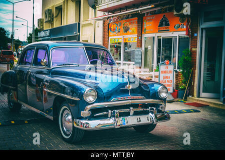 Old Plymuth car Stock Photo - Alamy