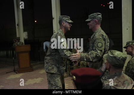 Col. Walter Piatt, commander, 3rd “Bronco” Infantry Brigade Combat Team ...