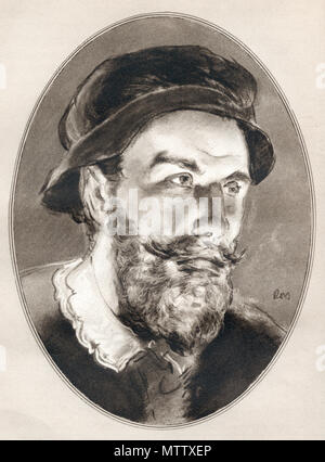 Benvenuto Cellini, 1500-1571, an Italian goldsmith, sculptor Stock ...