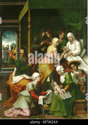 436 Nacimiento de Juan Bautista (Jerónimo Cósida Stock Photo - Alamy