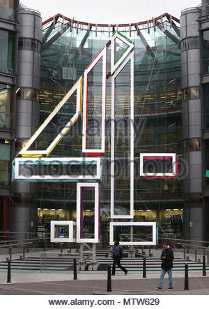 Channel 4 headquarters in Horseferry Road London England UK Stock Photo ...