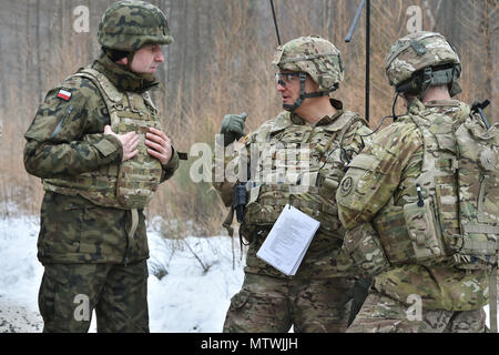 Col. Patrick J. Ellis, commander, 2d Cavalry Regiment, and Command Sgt ...