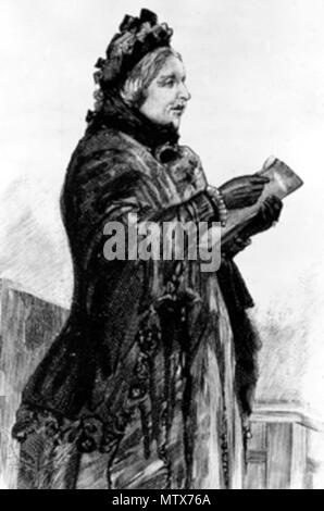 Octavia Hill (1838-1912), English Social Reformer, portrait painting in ...