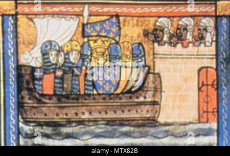 . English: Louis VII of France Čeština: Ludvík VII. na druhé křížové ...