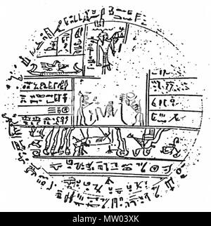 Facsimile of an ancient Egyptian Papyrus Stock Photo - Alamy
