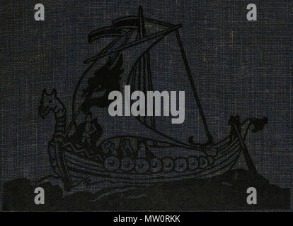 Stories of beowulf viking ship cover Stock Photo - Alamy