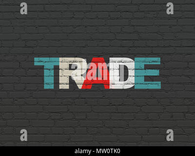 Finance concept: Painted multicolor text Possible! on Black Brick wall ...