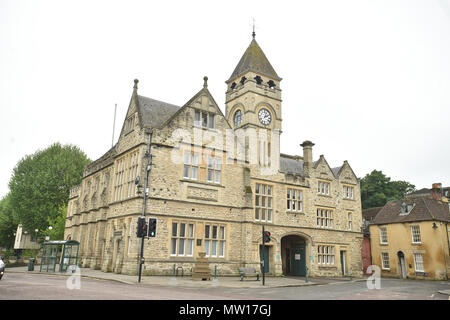 Calne Town Hall, Calne, Wiltshire, UK Stock Photo - Alamy