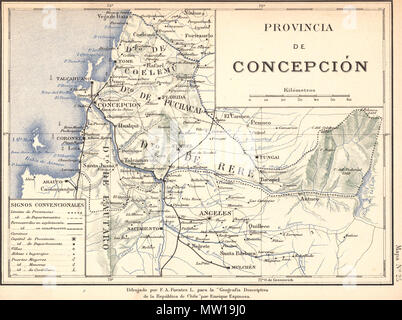 . Mapa de la antigua Provincia de Tarapacá, antecesora de la actual ...