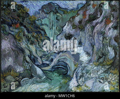 Ravine - Vincent van Gogh Stock Photo - Alamy