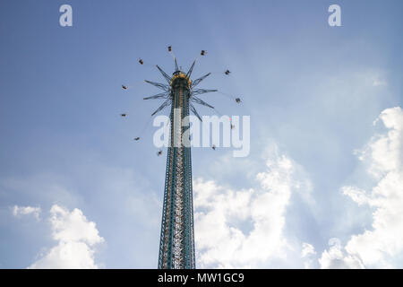 Swing Carousel at the Prater in Vienna, Austria Stock Photo - Alamy