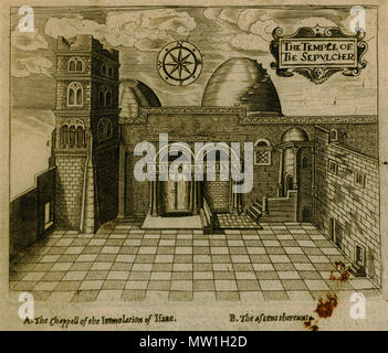 600 The Temple of the Sepulcher - Sandys George - 1615 Stock Photo - Alamy