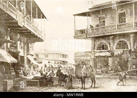 607 Tiflis, Tatar square and bazaar (A Stock Photo - Alamy