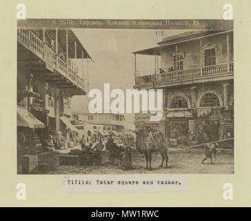 607 Tiflis, Tatar square and bazaar (A Stock Photo - Alamy