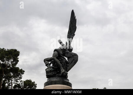 The Fountain of the Fallen Angel or Monument of the Fallen Angel ...