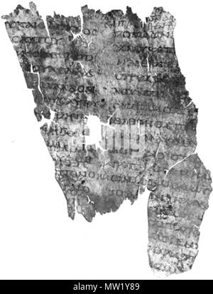 620 Uncial 0171 - fragment 1 (Berlin, Staatliche Museen, P. 11863 ...