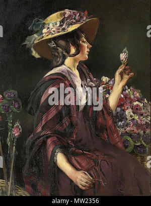 'Pygmalion' by William Bruce Ellis Ranken depicts the classical ...