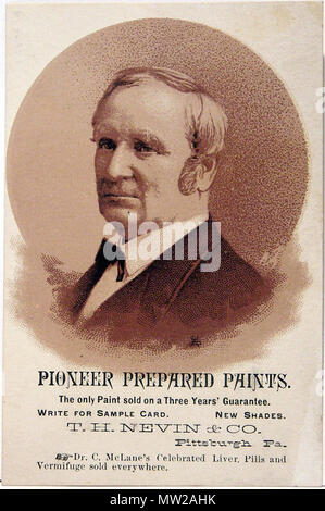 . English: 1884 Democrat Vice Presidential candidate Thomas Hendricks ...