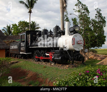 Locomotive at a Cuban Sugar Mill Stock Photo - Alamy