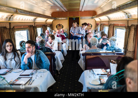 Indian Pacific rail journey from Perth to Sydney Australia. Stopover in ...